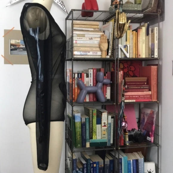 K Too | Tops | Mesh Skeleton Sheer Printed Bodysuit Dia De Los Mu ...